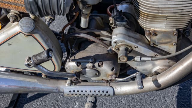 1957 BSA Goldstar DBD34 Jim Rice Dirt Track Racer at Las Vegas ...