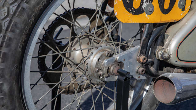 1957 BSA Goldstar DBD34 Jim Rice Dirt Track Racer at Las Vegas ...