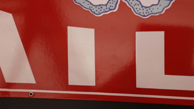 Quaker Maid Milk Porcelain Sign at The Eddie Vannoy Collection 2020 as ...