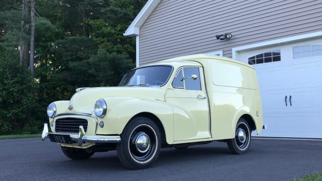 1958 Morris Minor Panel Van at Harrisburg 2019 as T144 - Mecum Auctions