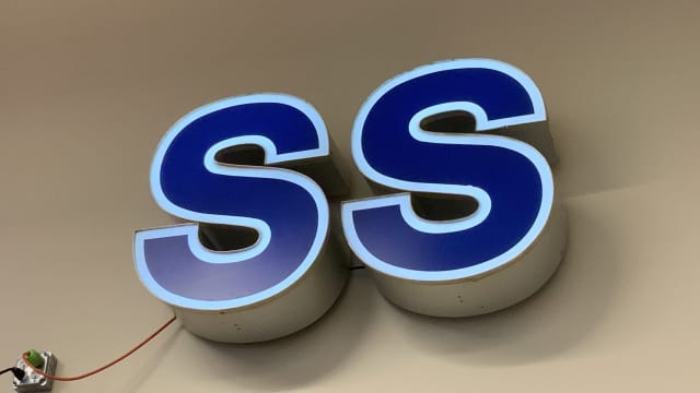 Chesterfield, TruAde, Coca-Cola, Chevrolet, and Icehouse Signs at Punta ...