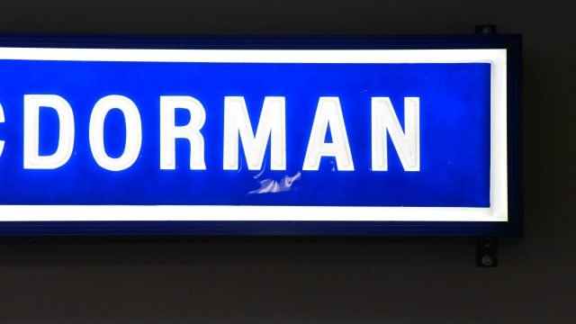 Bob McDorman Lighted Sign Ssel 96x20x12 at Indy Road Art 2017 as J97 ...