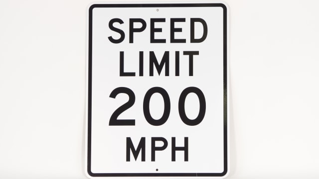200 MPH Speed Limit 24x30 at Indy Road Art 2017 as K16.2 - Mecum Auctions