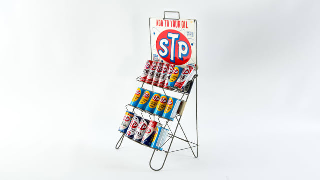 Stp Oil Can Display With Cans at The Road Art Collection 2017 as F240 ...