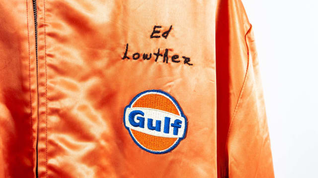 1965-67 Ed Lowther Gulf Race Team Jacket at Indy Road Art 2020 as H302 ...