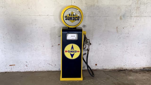 SUNOCO Gas Boy Gas Pump at Indy Road Art 2020 as M291 - Mecum Auctions