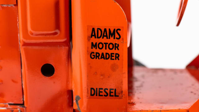 Model Toys Adams Motor Grader at Indy Road Art 2022 as B375 - Mecum ...