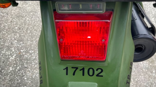 2000 Kawasaki KLR 650-A Diesel HDT Military at Houston 2023 as T44 ...