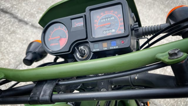 2000 Kawasaki KLR 650-A Diesel HDT Military at Houston 2023 as T44 ...