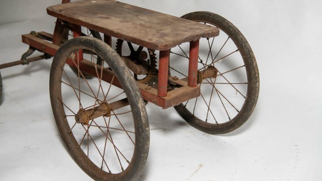 Wooden Irish Mail Push Cart at Gone Farmin' Spring Classic 2023 as B227 ...