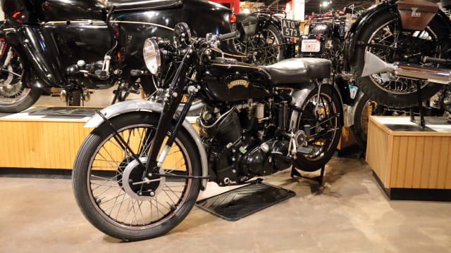 1952 Vincent Black Shadow at From the John Parham Estate Collection ...