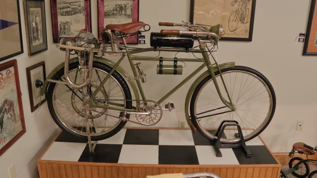 1920 Johnson Motor Wheel Harley-Davidson Bicycle at From the John ...