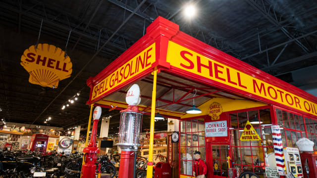 1920s Shell Service Station at From the John Parham Estate Collection ...