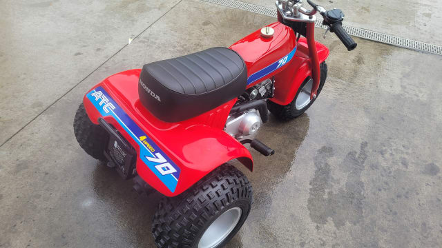 1982 Honda ATC 70 at Harrisburg 2023 as W6 - Mecum Auctions