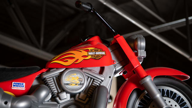 Harley-Davidson Power Wheels Battery-Operated Motorcycle at From the ...