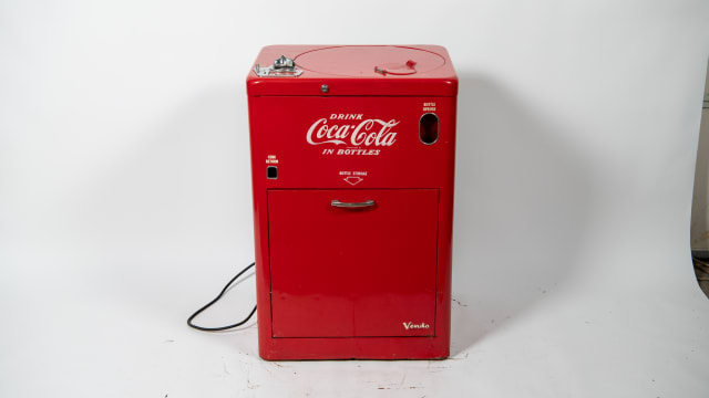 1954 Coca-Cola Vendo Model A23 Top-Dispensing Vending Machine at Dallas ...