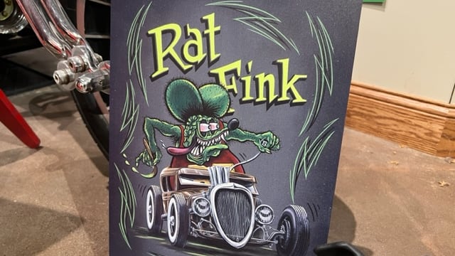 "Rat Fink" Sign and Rat, Lot of 2 at From the John Parham Estate ...