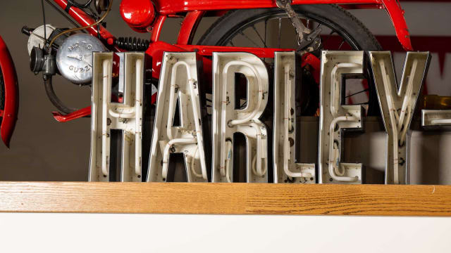 Harley-Davidson Single-Sided Neon Channel Letters at From the John ...