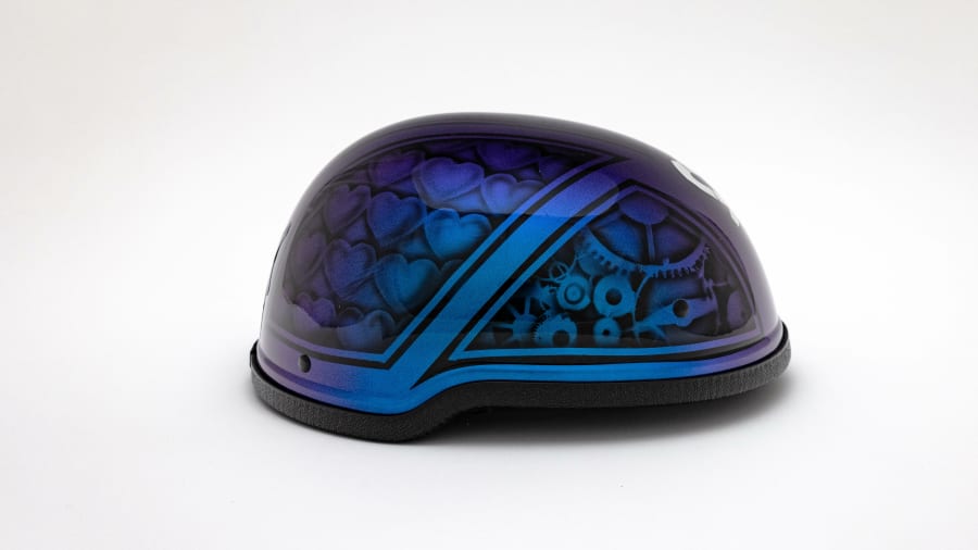 Curing Kids Cancer Helmet Painted by Joe Davis at Las Vegas Motorcycles ...