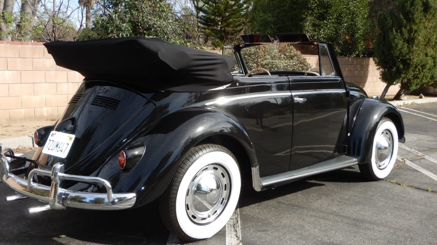 1958 Volkswagen Beetle Convertible at Glendale 2020 as T236 - Mecum ...