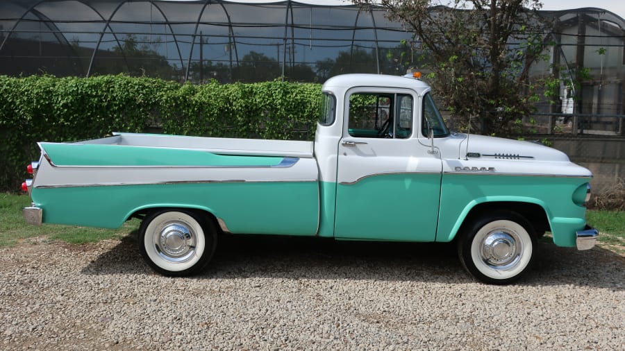 1959 Dodge D100 Sweptside Pickup at Dallas 2022 as F210 - Mecum Auctions