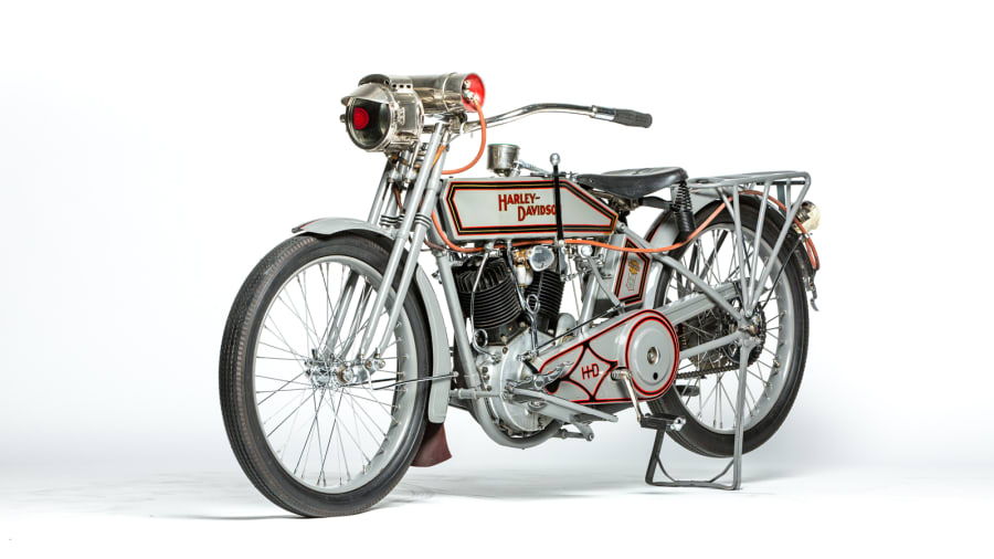 1915 Harley-Davidson Twin at EJ Cole Collection 2015 as F54 - Mecum ...