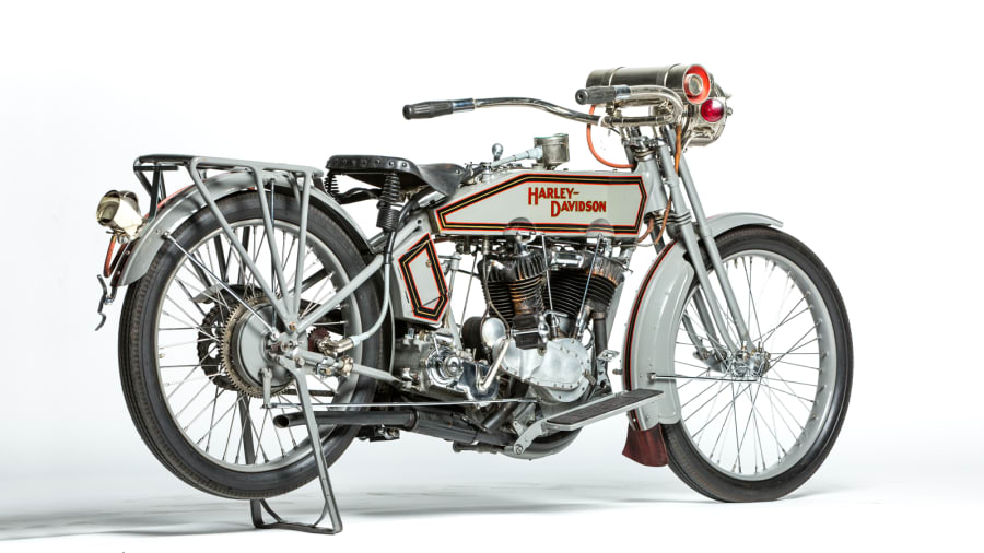 1915 Harley-Davidson Twin at EJ Cole Collection 2015 as F54 - Mecum ...