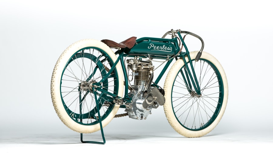 1912 Peerless Single Racer at EJ Cole Collection 2015 as S119 - Mecum ...