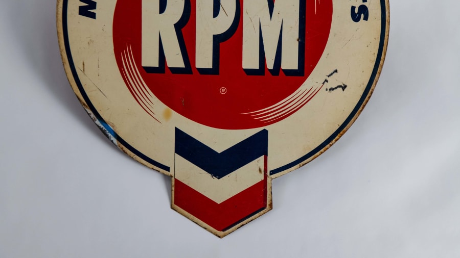 RPM Double-Sided Metal Sign at Orlando Summer Special 2021 as Z158 ...