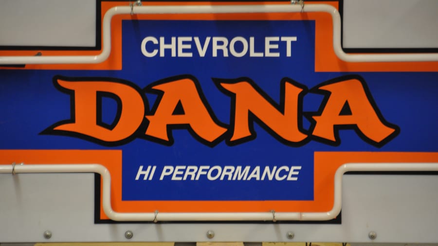 Dana Chevrolet Neon Sign 52x19.5x6.5 at Kissimmee 2015 as M15 - Mecum ...
