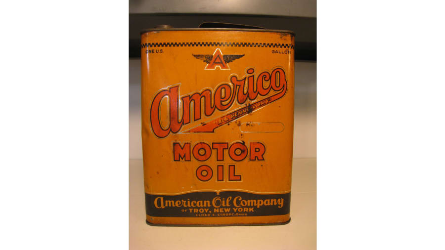 Americo Motor Oil 1 Gallon Oil Can at Kissimmee 2016 as Z261 - Mecum ...