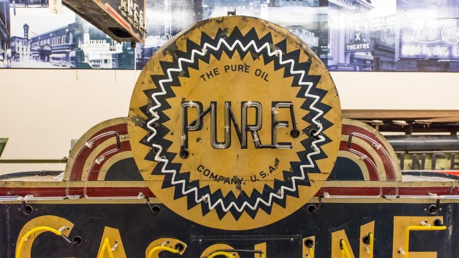 Pure Gasoline Sign Double Sided Neon 87x57.5 at Kissimmee 2018 as Z16 ...