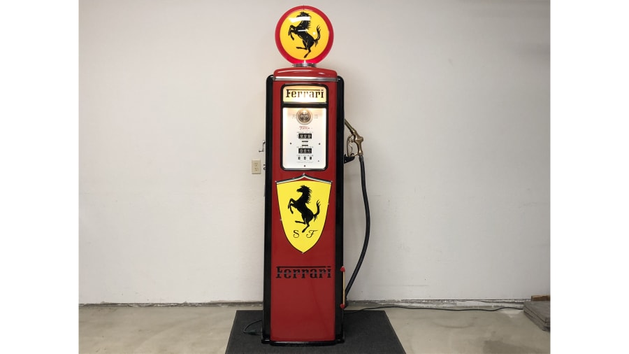Tokheim 39 Gas Pump, Branded As Ferrari at Kissimmee 2020 as Q205 ...
