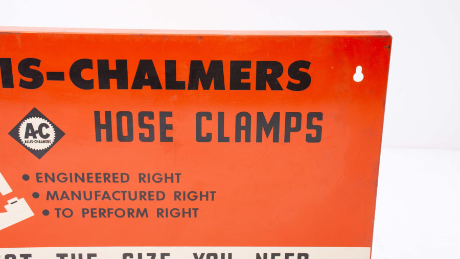 Allis-Chalmers Hose Clamp Rack 18x12x4 at Davenport 2019 as M84 - Mecum ...