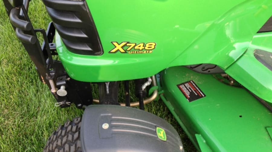 2011 John Deere X748 Ultimate Land Tractor at Gone Farmin' Walworth ...