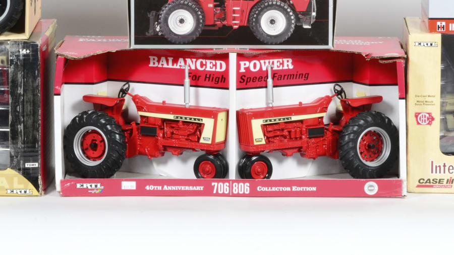 Lot Of 11 Case IH Scale Models New In Box at Gone Farmin' Iowa Premier ...