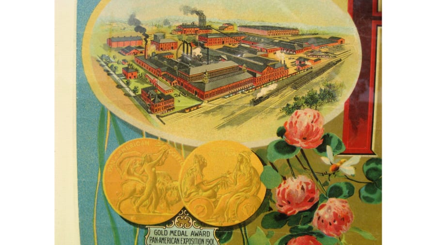 Frick Steam Tractor And Thresher Sign 22.5x29 at Gone Farmin' Iowa ...