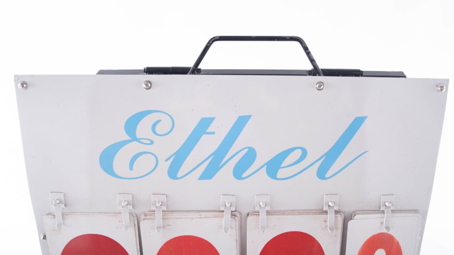 Ethel Curb Sign at Gone Farmin' Fall Premier 2020 as H206 - Mecum Auctions