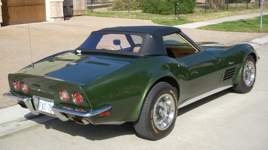 1970 Chevrolet Corvette LT1 Convertible at Houston 2015 as F260 - Mecum ...