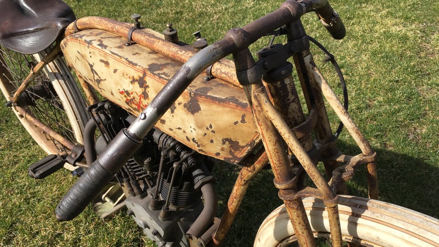 1915 Pope 18L V-Twin Board Track Racer at Las Vegas Motorcycles June ...