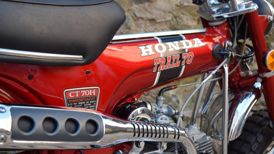 1972 Honda Trail 70 at Las Vegas Motorcycles June 2017 as S75 - Mecum ...