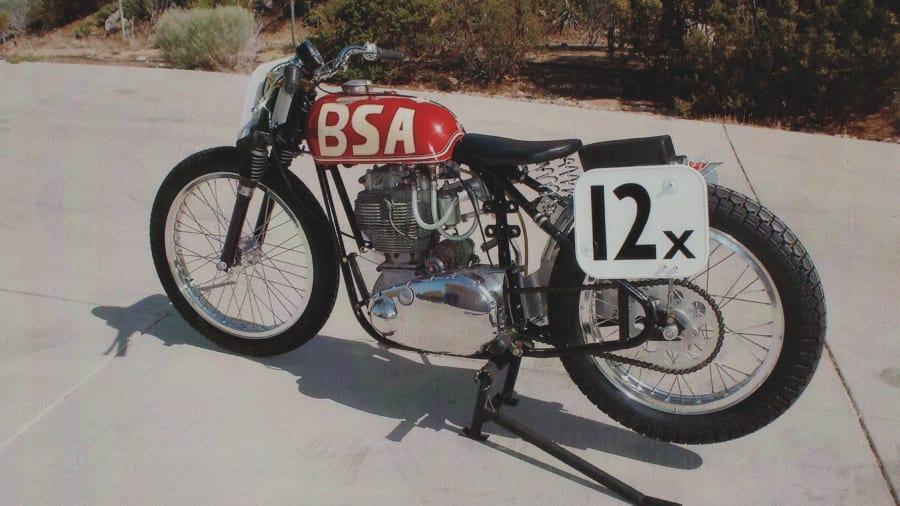 1956 BSA Gold Star Flat Track Racer at Las Vegas Motorcycles June 2018 ...