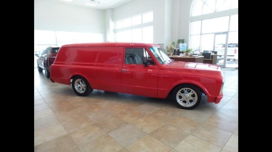 1969 Chevrolet C10 Panel Truck at Las Vegas 2018 as T66 - Mecum Auctions