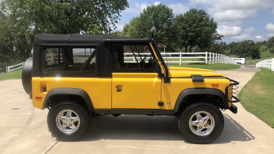 1994 Land Rover Defender Convertible at Las Vegas 2018 as S35 - Mecum ...