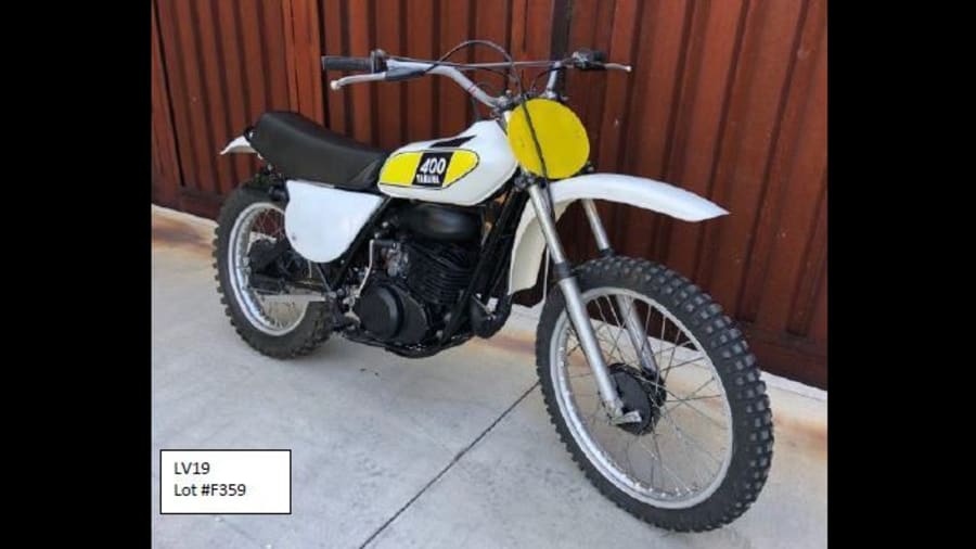 1975 Yamaha MX400 at Las Vegas Motorcycles 2019 as F359 - Mecum Auctions