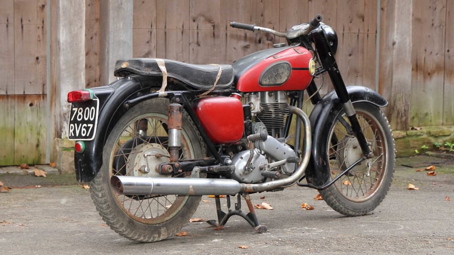 1954 Ariel 350 NH Red Hunter at Las Vegas Motorcycles 2020 as W252 ...