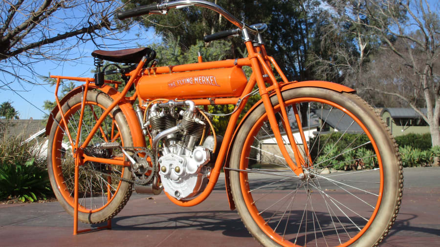 1911 Flying Merkel V-Twin at Las Vegas Motorcycles 2020 as F263 - Mecum ...