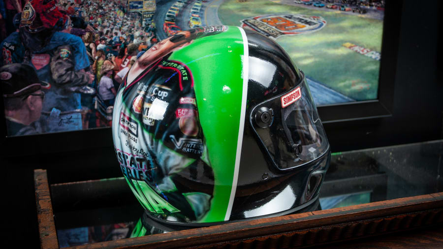 Bobby Labonte Autographed Helmet at The Eddie Vannoy Collection 2020 as ...