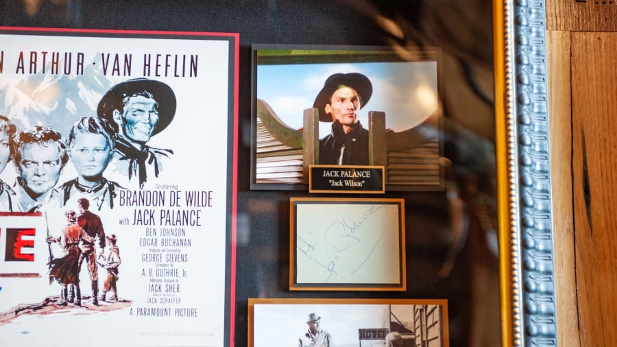 Shane Autographed Movie Shadow Box at The Eddie Vannoy Collection 2020 ...