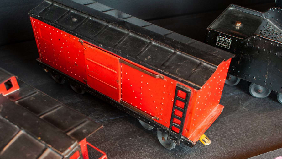 Cor-Cor Toy Train Boxcar at The Eddie Vannoy Collection 2020 as J94 ...